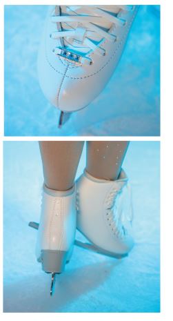 NEW Riedell Crystal Instructional skate package with Vesta Blades ...